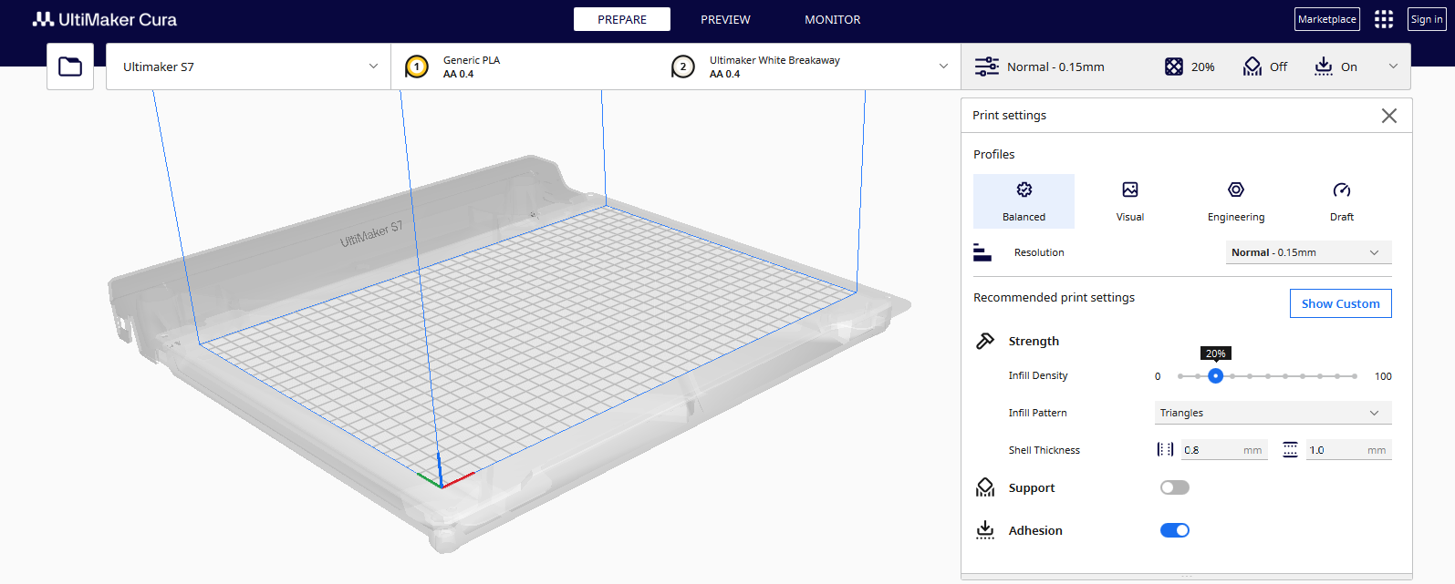 Cura slicing guide | Makerspace